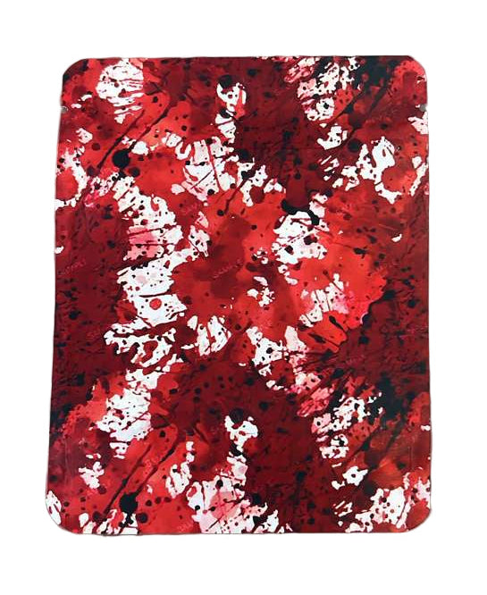 Smell Proof Baggies | Design-4 Maroon | pack of 100 ct