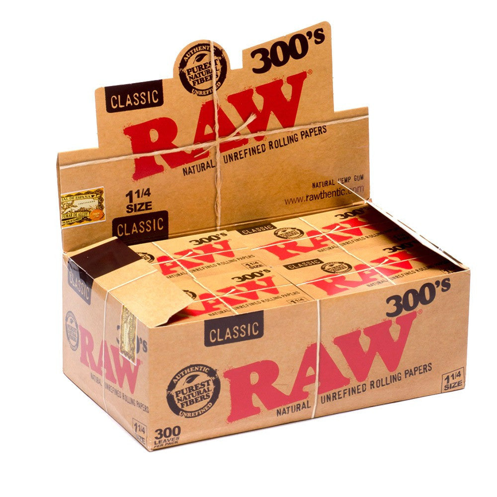 Raw 300's 1 1/4 Rolling Papers (20ct)